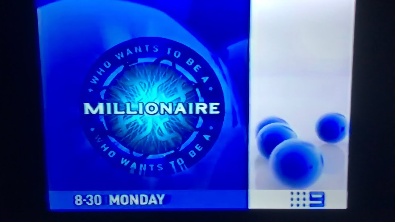 Who Wants To Be A Millionaire Australia Channel Nine Promo 2003 - YouTube