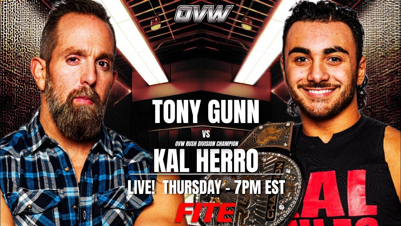 Kal Herro vs Tony Gunn. OVW TV 09.21.2023 - YouTube