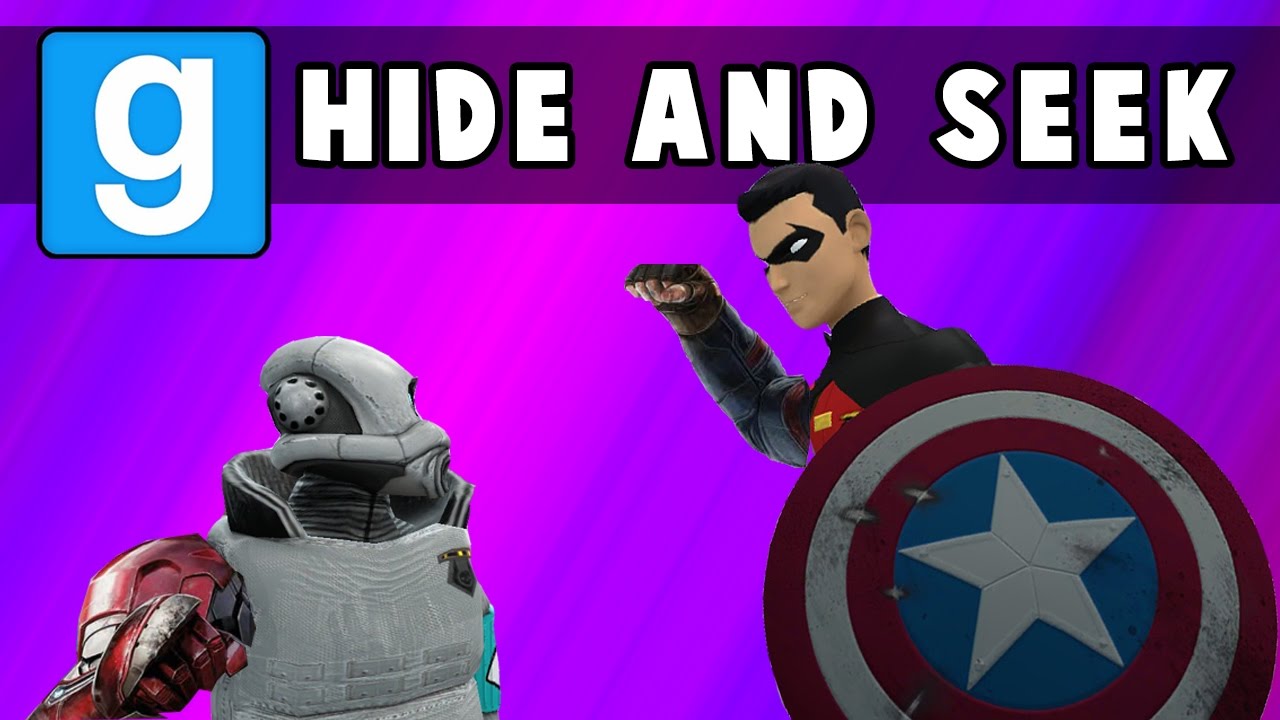 Gmod Hide and Seek - Marvel's Civil War Edition! (Garry's Mod Funny ...