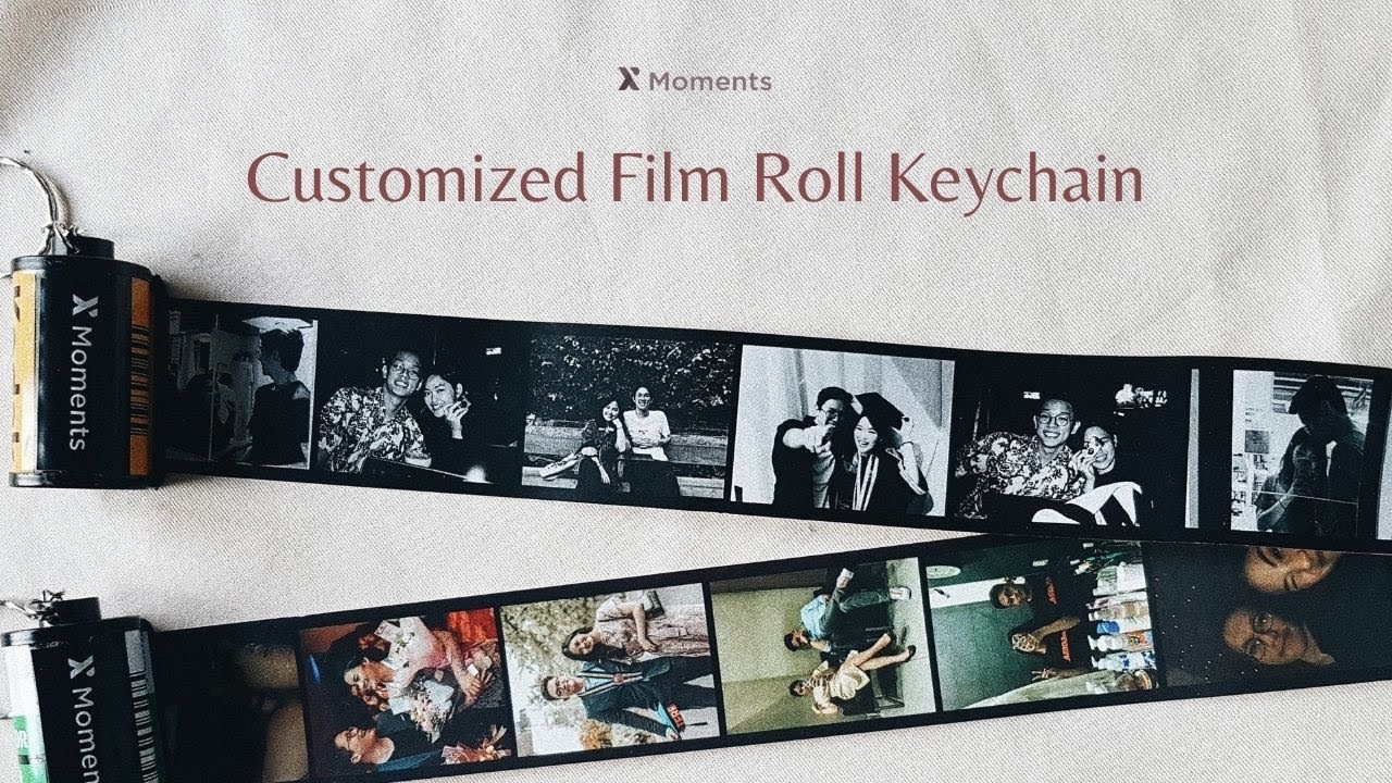 Customized Film Roll Keychain - YouTube