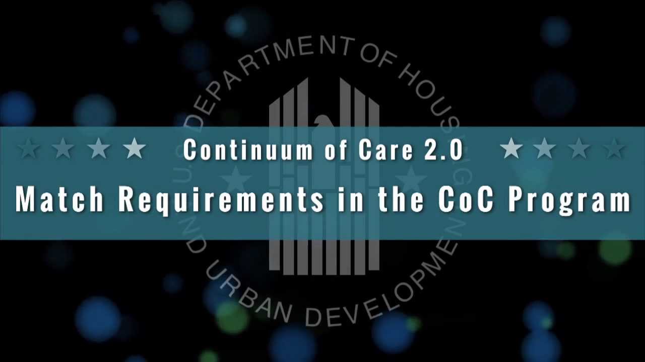Match Requirements in the CoC Program - YouTube