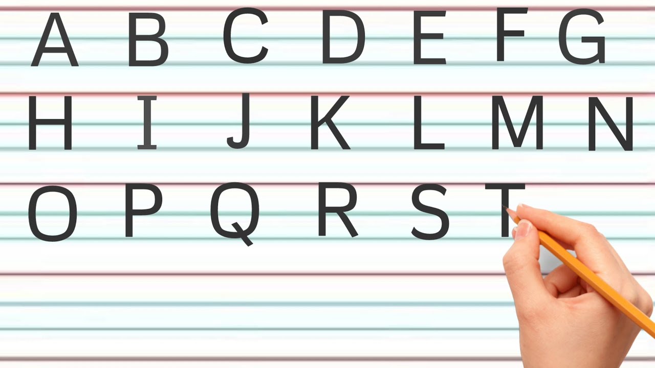 Learn how to write ABCD| ABC Teaching writing ABC for kids | Alphabet ...