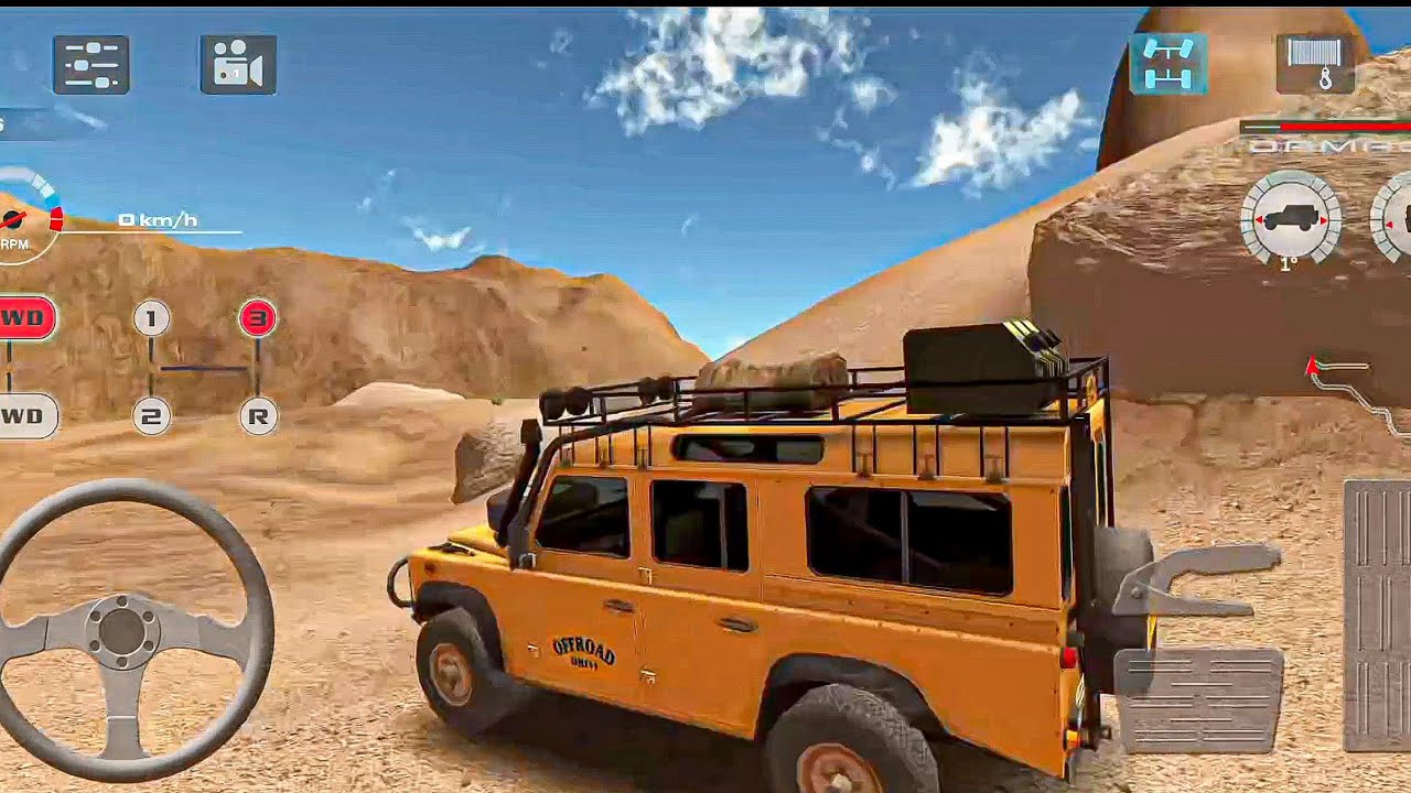 Off-road Drive Dessert - Land Rover Defender 110 level 11 ! - YouTube