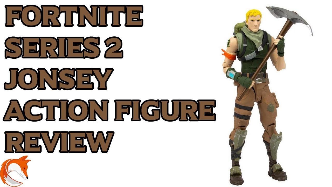 Fortnite Jonsey SKIN Series 2 Action Figure Review - YouTube