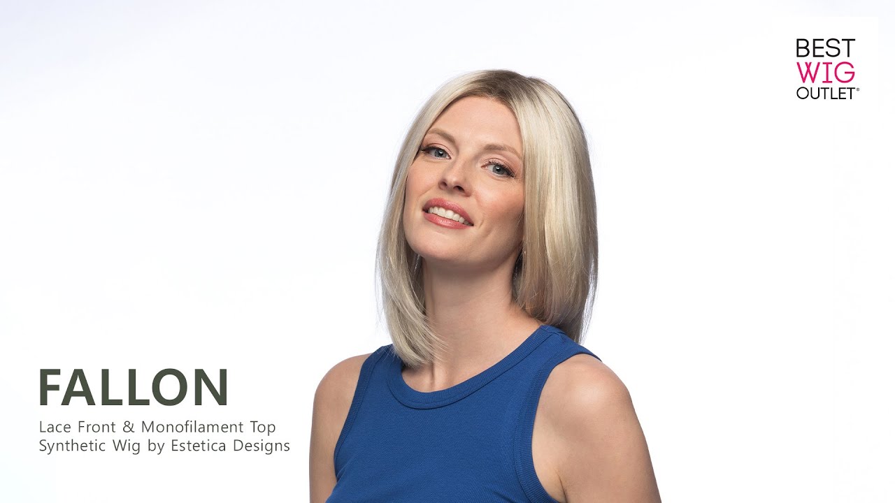 Fallon | Lace Front & Monofilament Top Synthetic Wig by Estetica ...