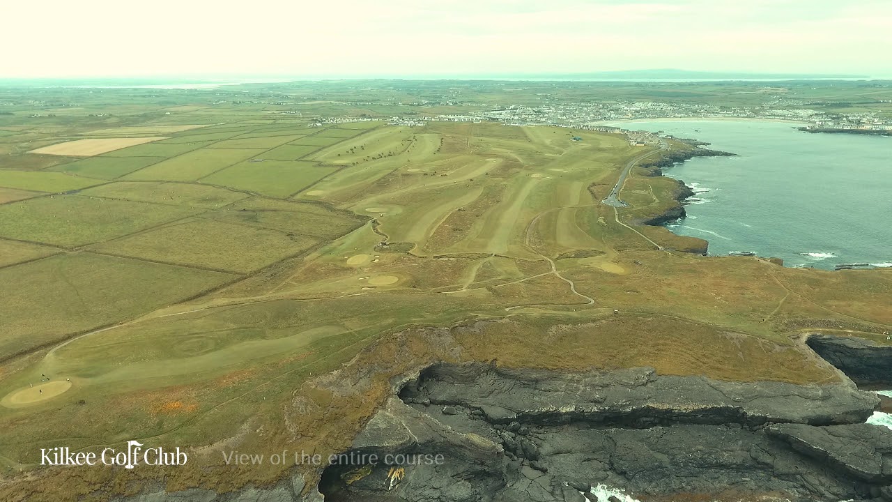 Overview Golf Course Kilkee Golf Club - YouTube