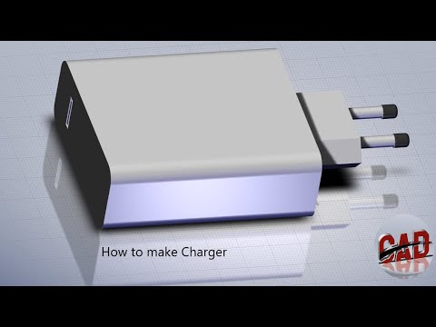 How to make Charger in Solidworks | Solidworks tutorial for beginners ...