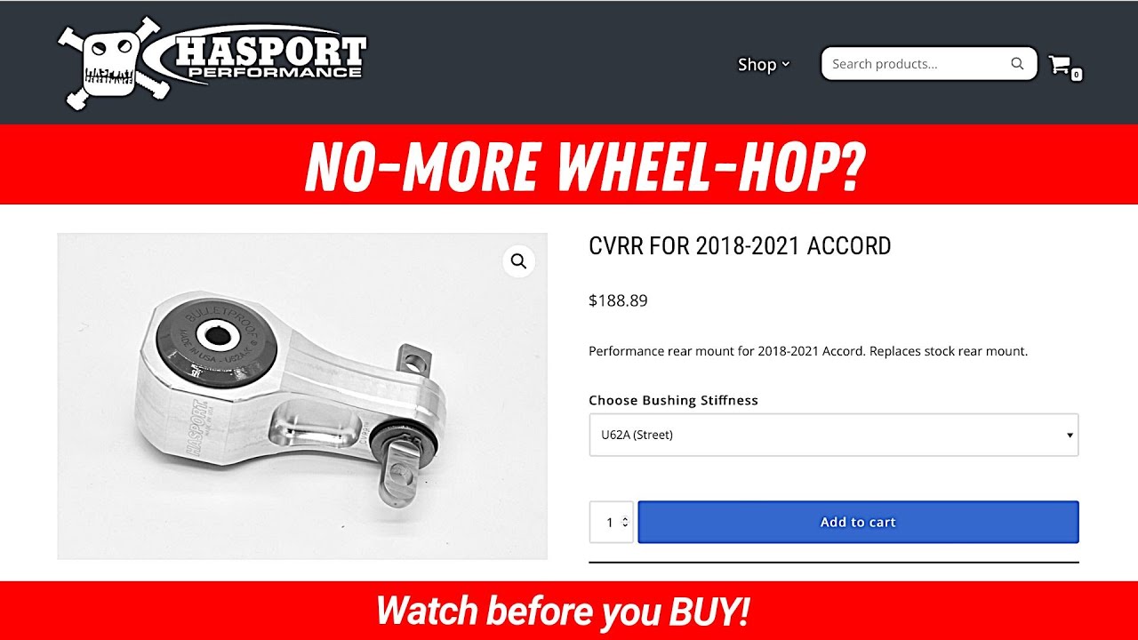 HASPORT Engine Mounts - Long-Term Review! // 10th Gen Honda Accord ...