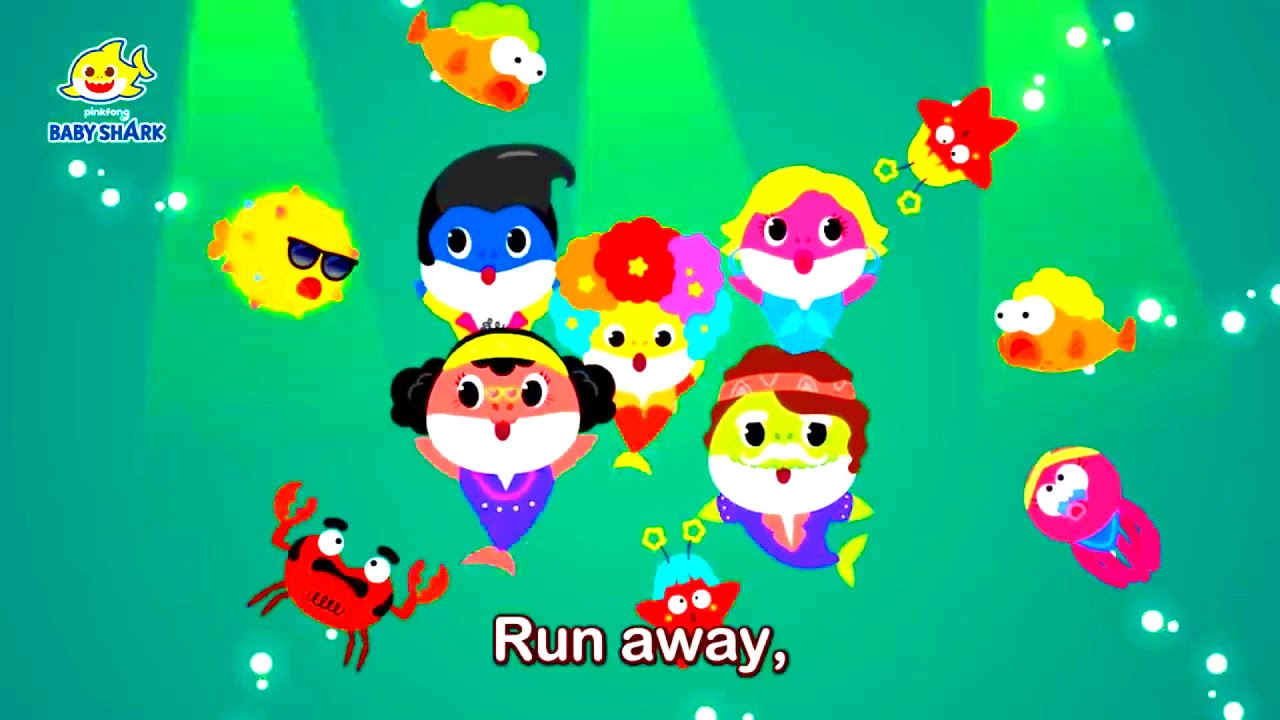 Run Away! Ahhhh Help! Go Away! Finny The Shark Super Simple Songs ...