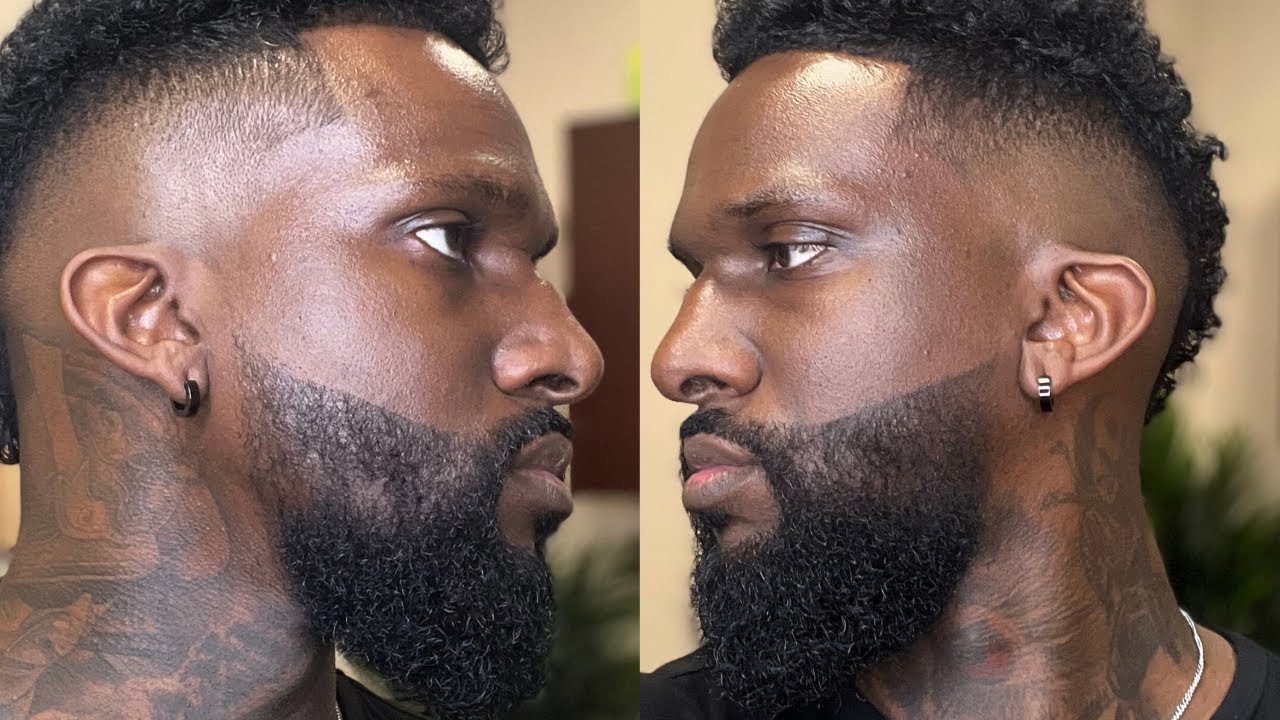 HOW TO ADD ENHANCEMENTS TO YOUR OWN BEARD | TUTORIAL FROM A BARBER ...