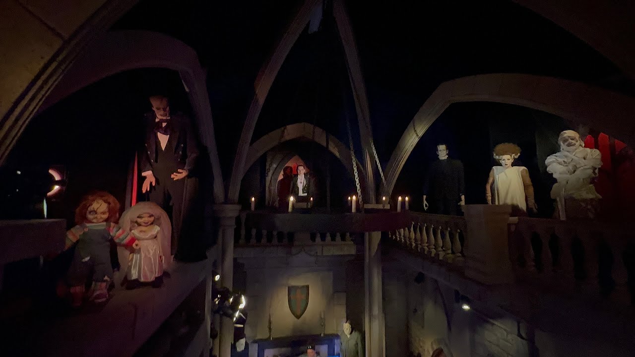 Horror Movie Villains at Hollywood Wax Museum - YouTube