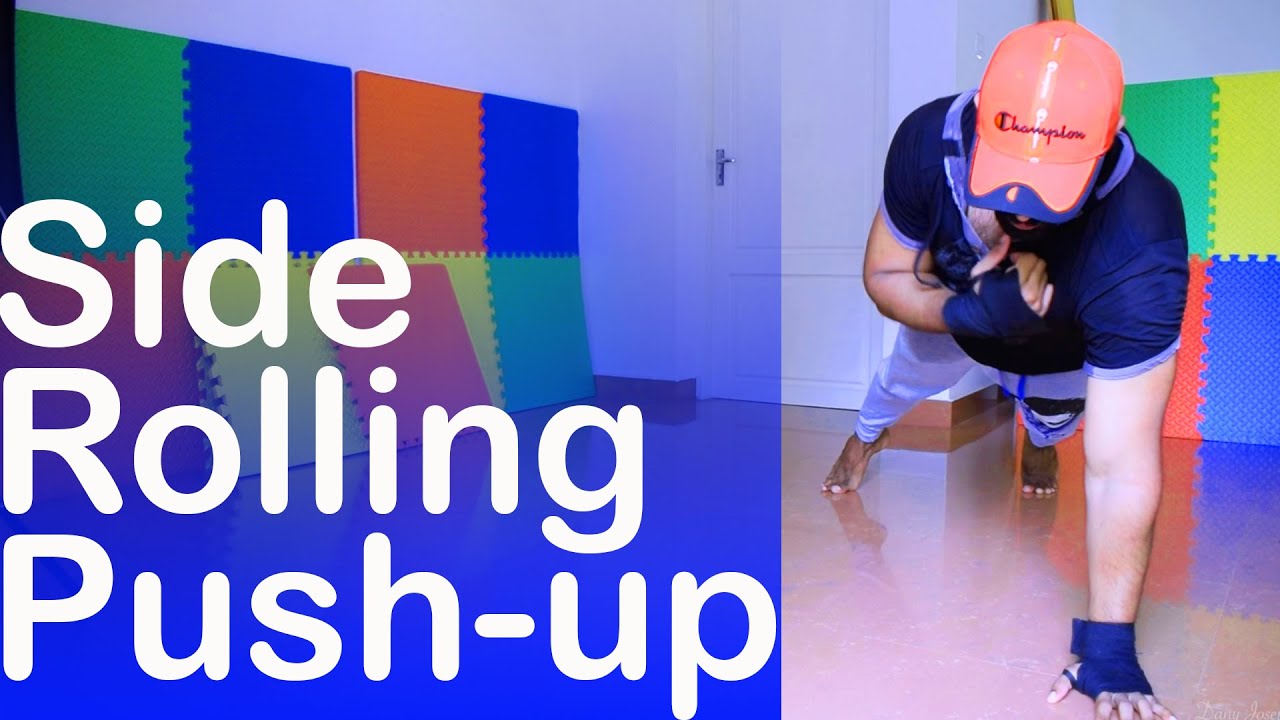 Push Up Tutorial - #27 | Side Rolling Push Up | How to do ? | Benefits ...
