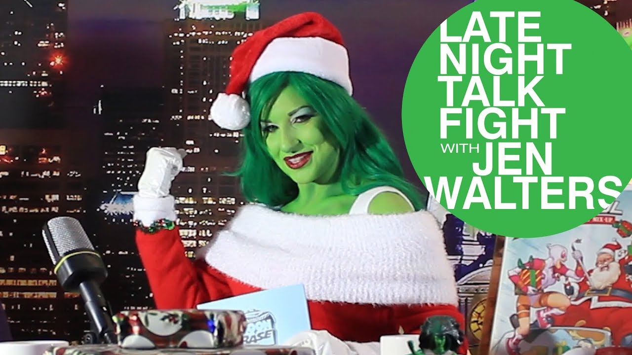 She Hulk Holiday Special - Late Night Talk Fight - YouTube