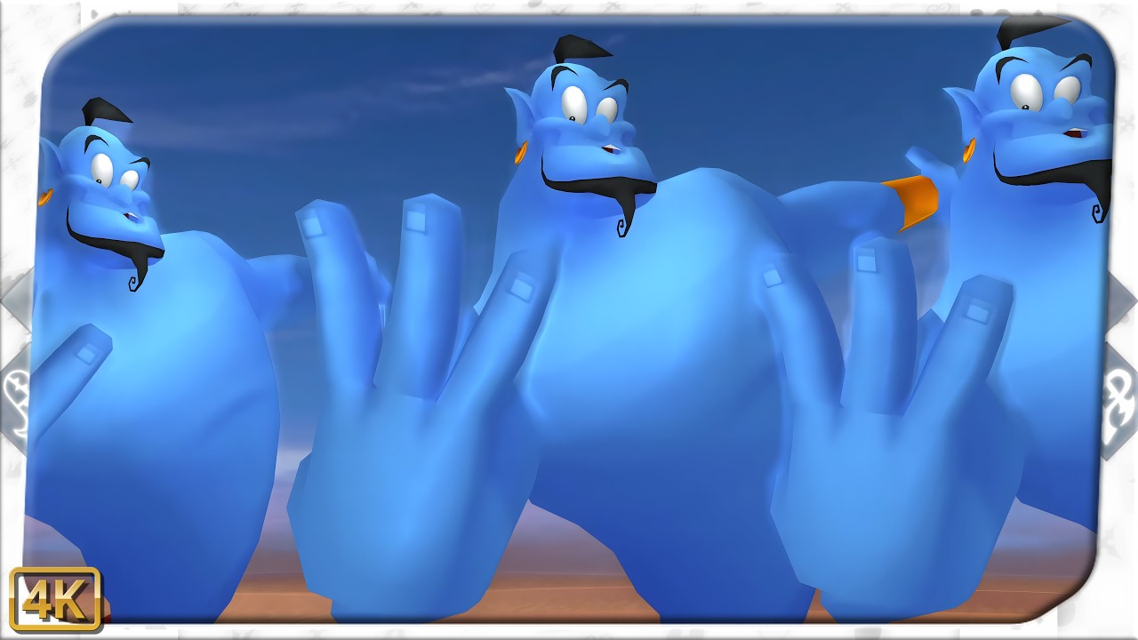 Kingdom Hearts: Final Mix ⁴ᴷ Aladdin (All Cutscenes & Bosses) - YouTube