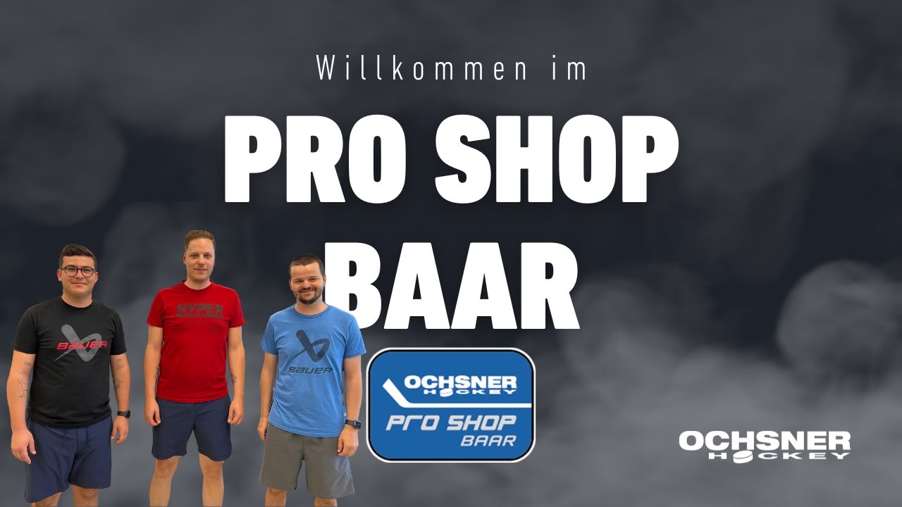 Unsere Ochsner Hockey Pro Shops - Pro Shop Baar - YouTube