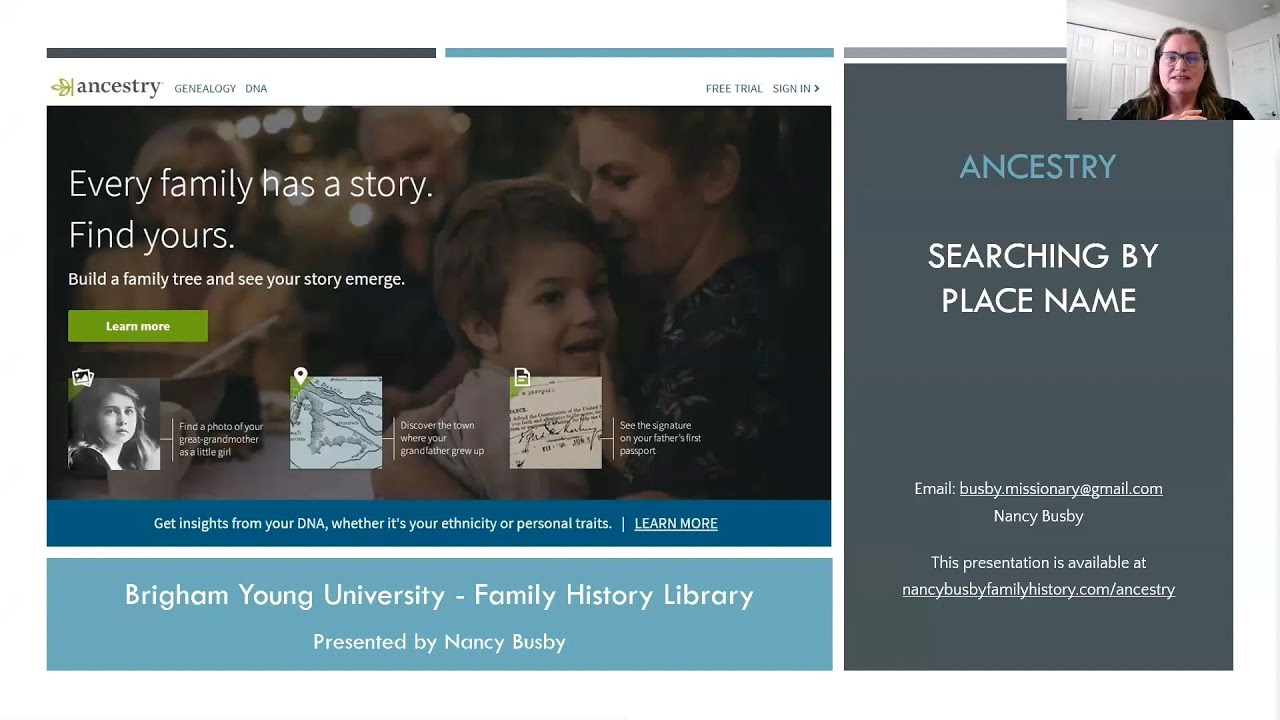 Intermediate Ancestry Series 2: Searching by Place Name – Nancy Busby ...
