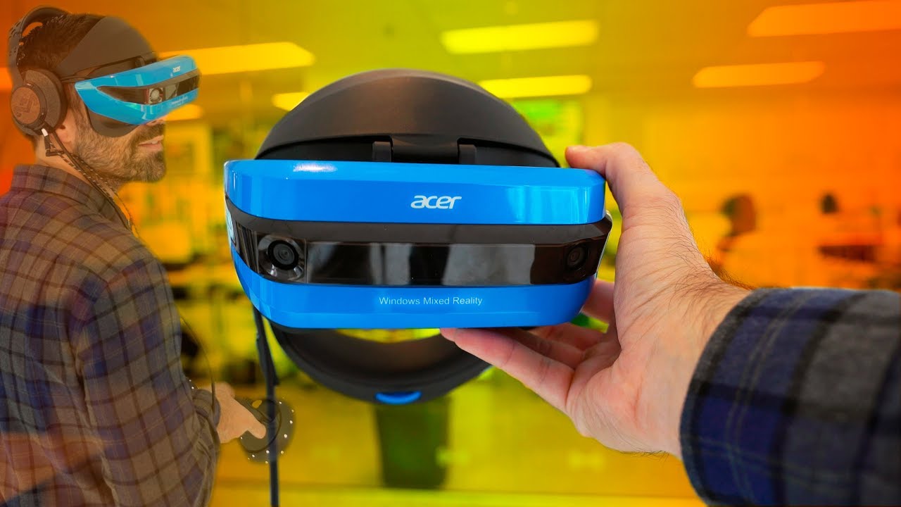Windows Mixed Reality Hands On & First Impressions! - YouTube