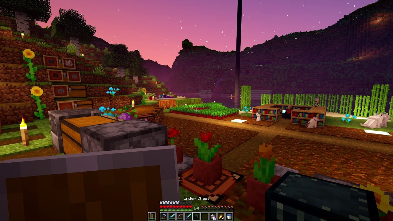 Minecraft Flower Forest Part 11 - YouTube