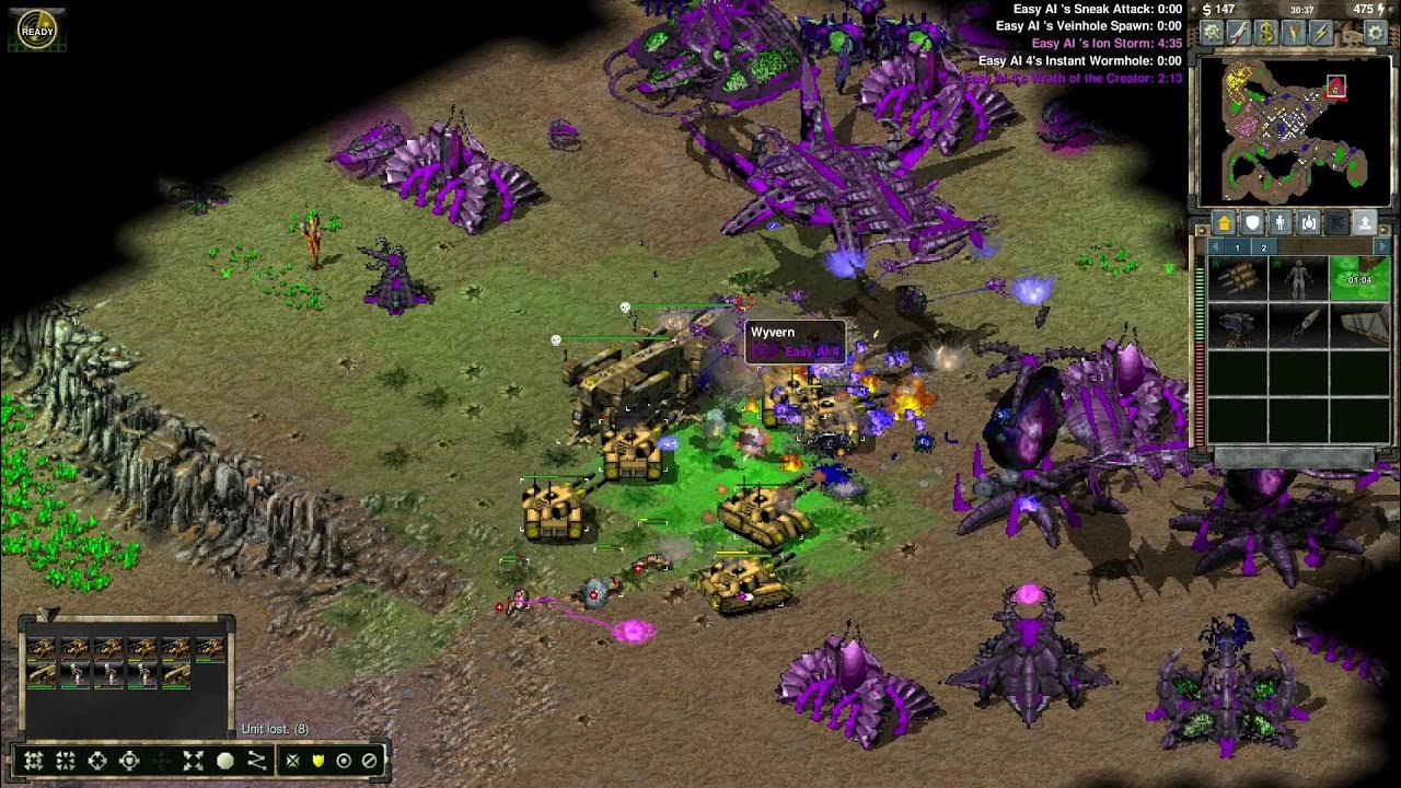 C&C Shattered Paradise | GDI & Mutants vs NOD & CABAL vs Scrin | "Tiberium Wars: The Last Stand ...