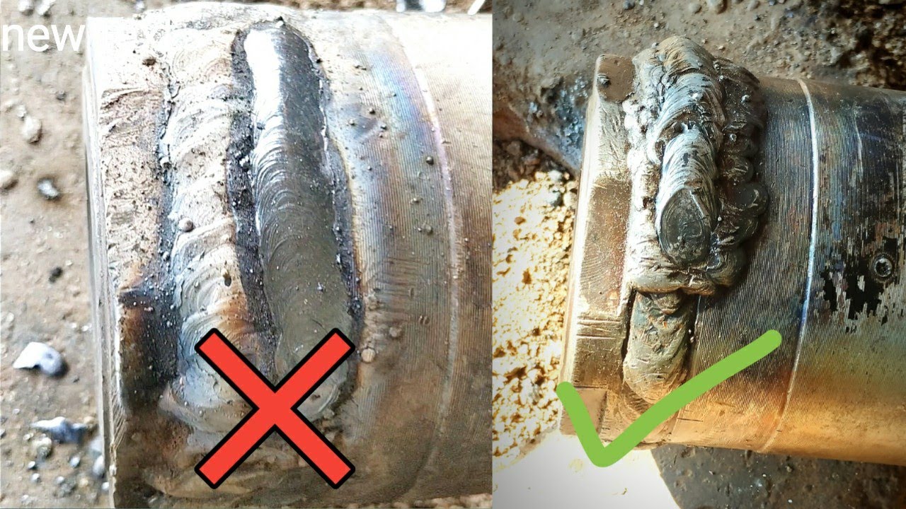 GOOD VS BAD STICK WELDING TRICK - YouTube