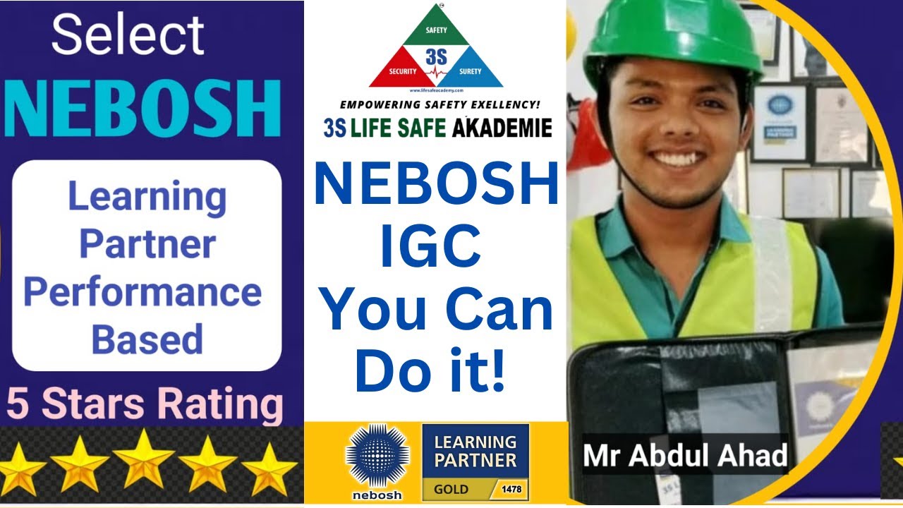 NEBOSH International general certificate | NEBOSH IG1 | NEBOSH IG2 | 3S ...