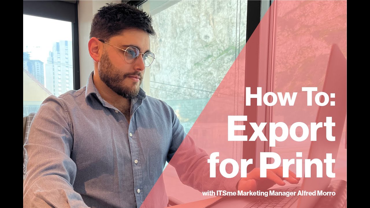 How to Export for Print on InDesign - YouTube