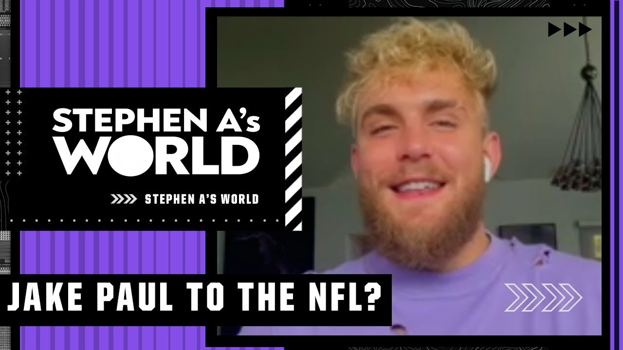 Jake Paul says he wants to play slot receiver in the NFL 🤔 | Stephen A ...