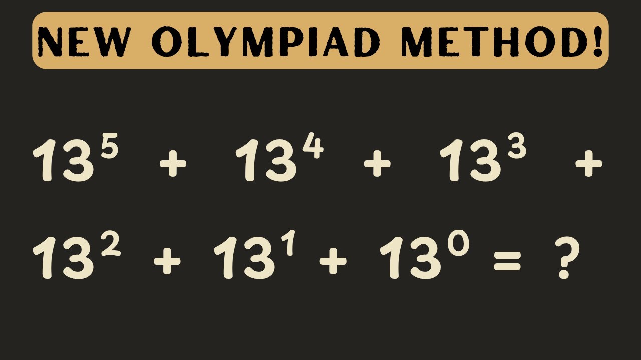 Most Popular Olympiad Math Algebra Problems in the USA - YouTube