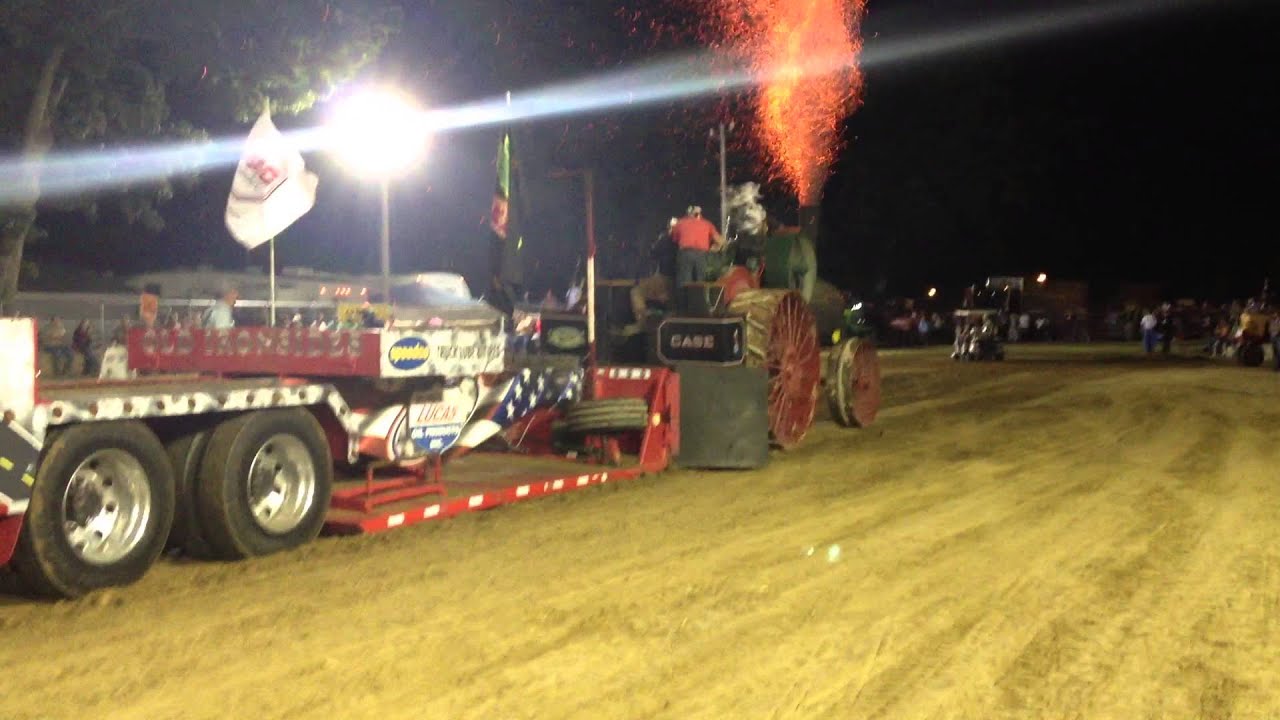 80HP Case Steam Tractor Pull Pinckneyville Illinois August 16th 2013 ...