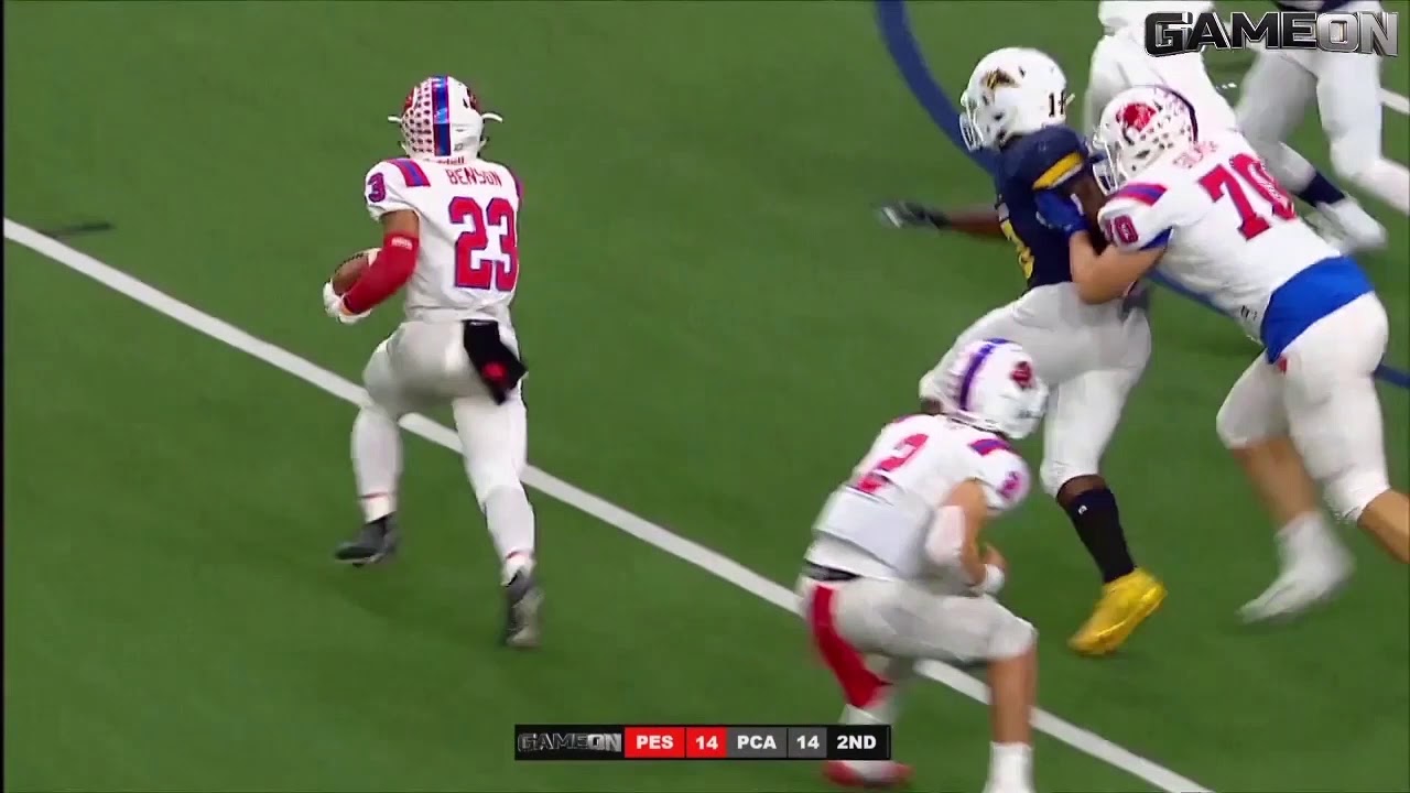Christian Benson, Parish Episcopal RB, 2020 Season Highlights - YouTube