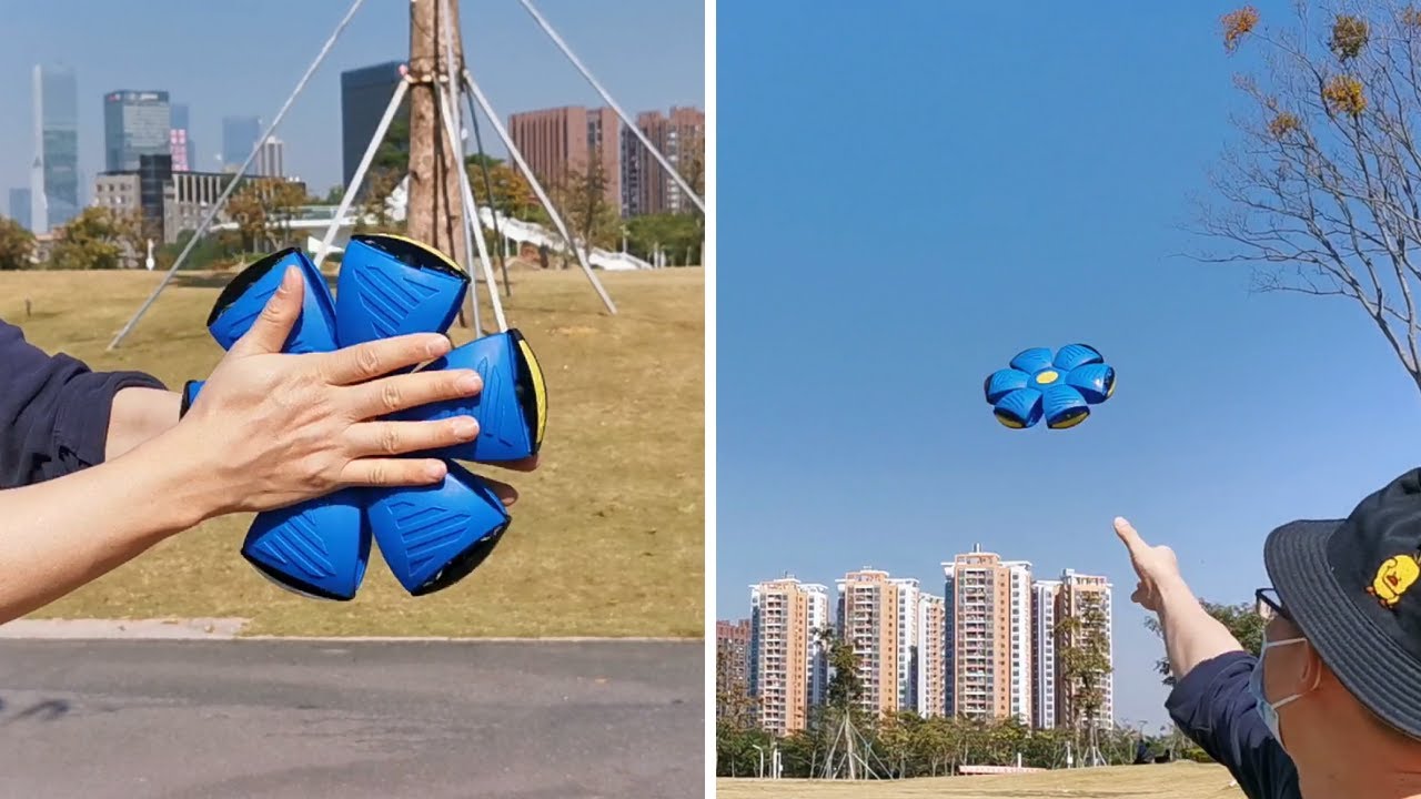 How to Use UFO Magic Ball 2021 - Flying Soccer Ball - YouTube