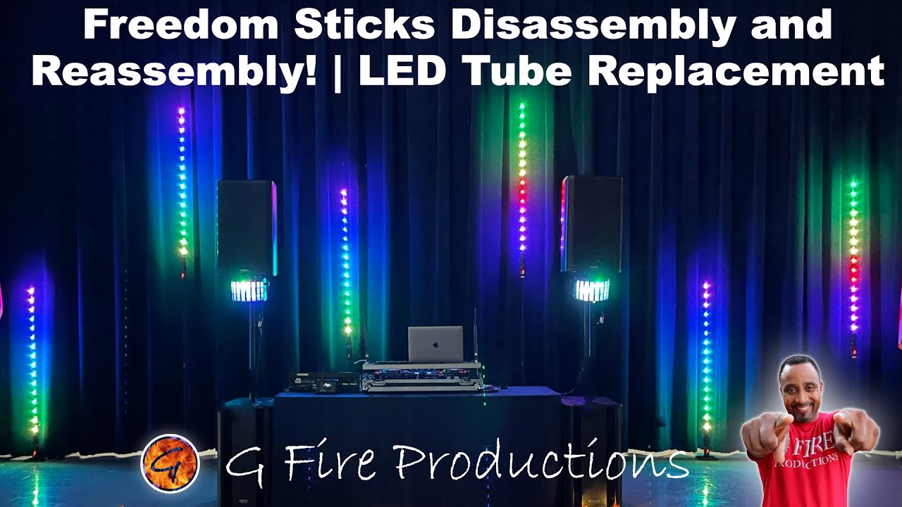 Freedom Stick Complete Disassembly and Reassembly | LED tube ...