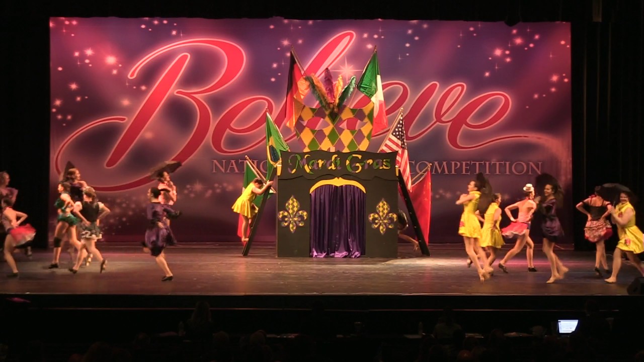 "Countries Of Mardi Gras" Production- Believe Dance Competition - YouTube
