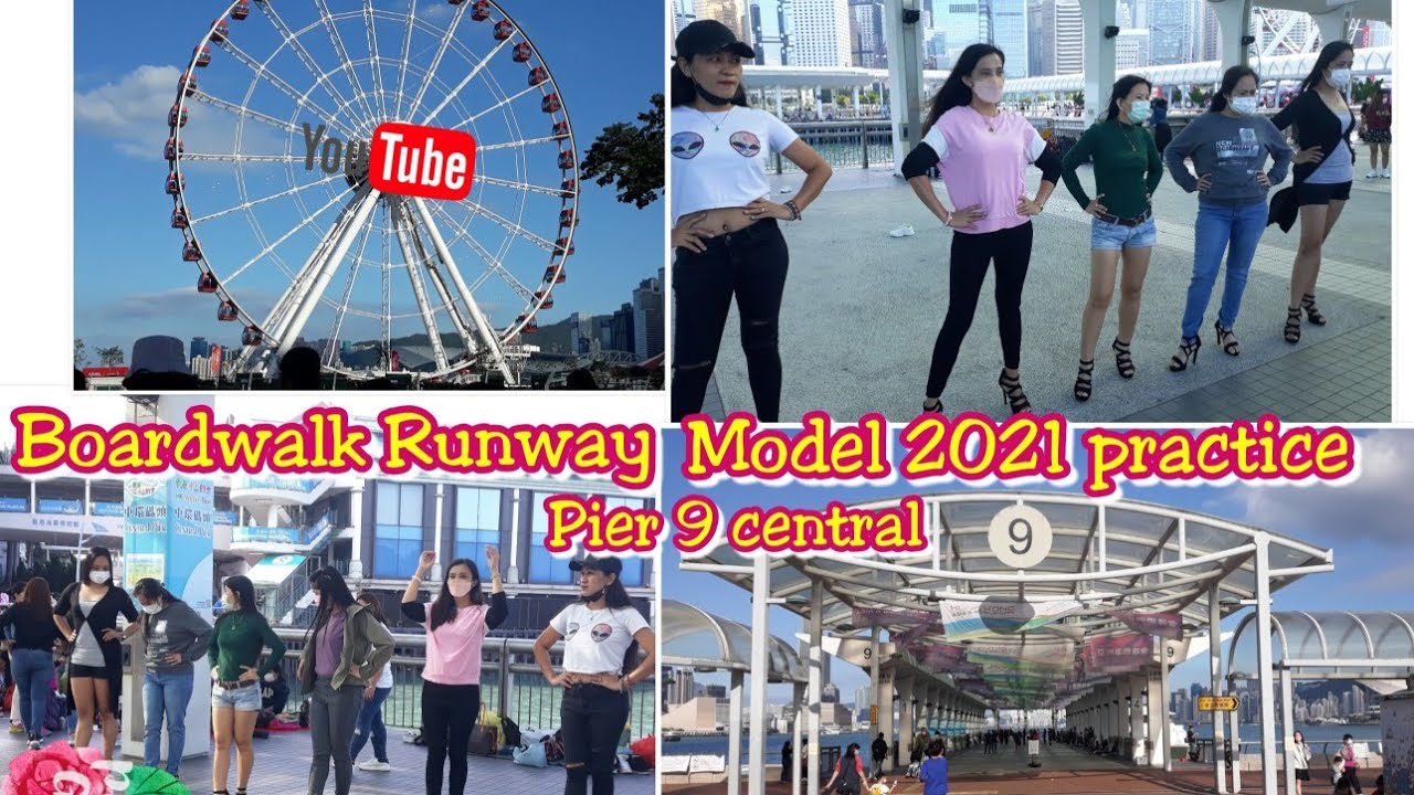 BOARDWALK RUNWAY MODEL 2021 PRACTICE ni tere @pier 9 central //Rodofol ...