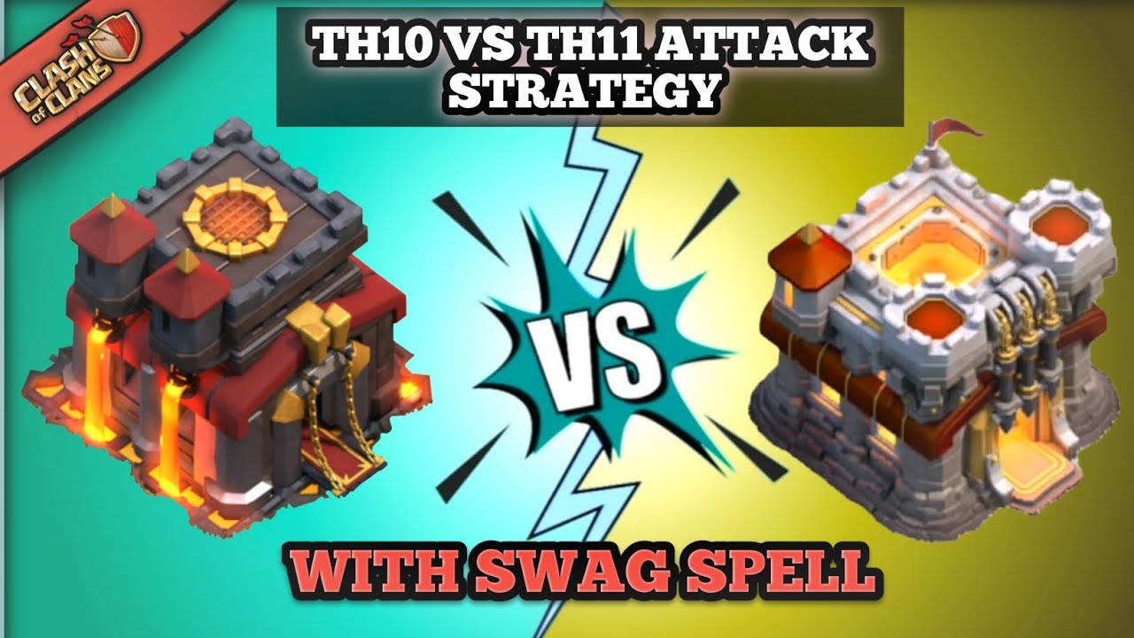 3 STAR TH10 VS TH11 MAX BASE WITH FROZEN ARROW | CLASH OF CLANS | COC ...