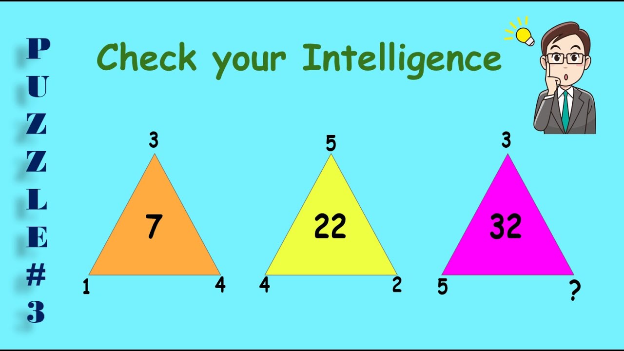 Maths Puzzle # 3 -- Find The Missing Number - YouTube
