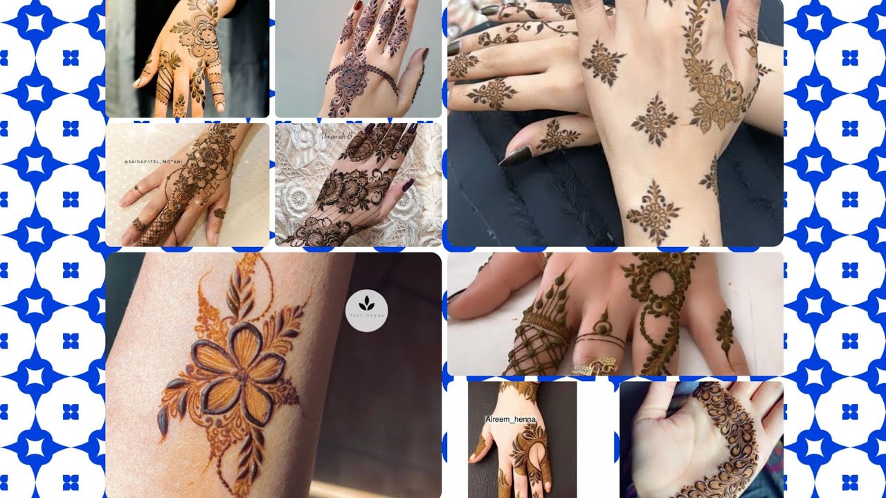 mehndi magic: asthetic designs to adorn your hand!! asthetic mehndi ...