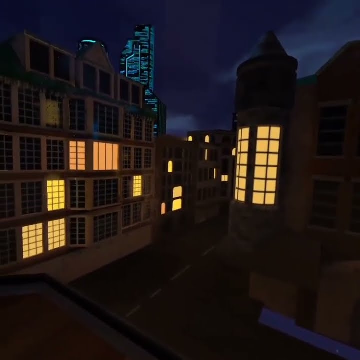 City Night Life 🌃 #vrchat #vrchatworldshowcase #clockworkmask - YouTube