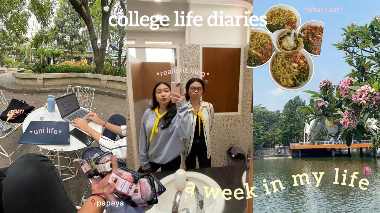 a week in my life👩🏼‍💻🍡: what i eat, uni life, *realistic vlog*, etc ...