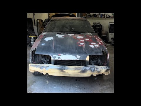 This fox body is almost ready for paint!! - YouTube