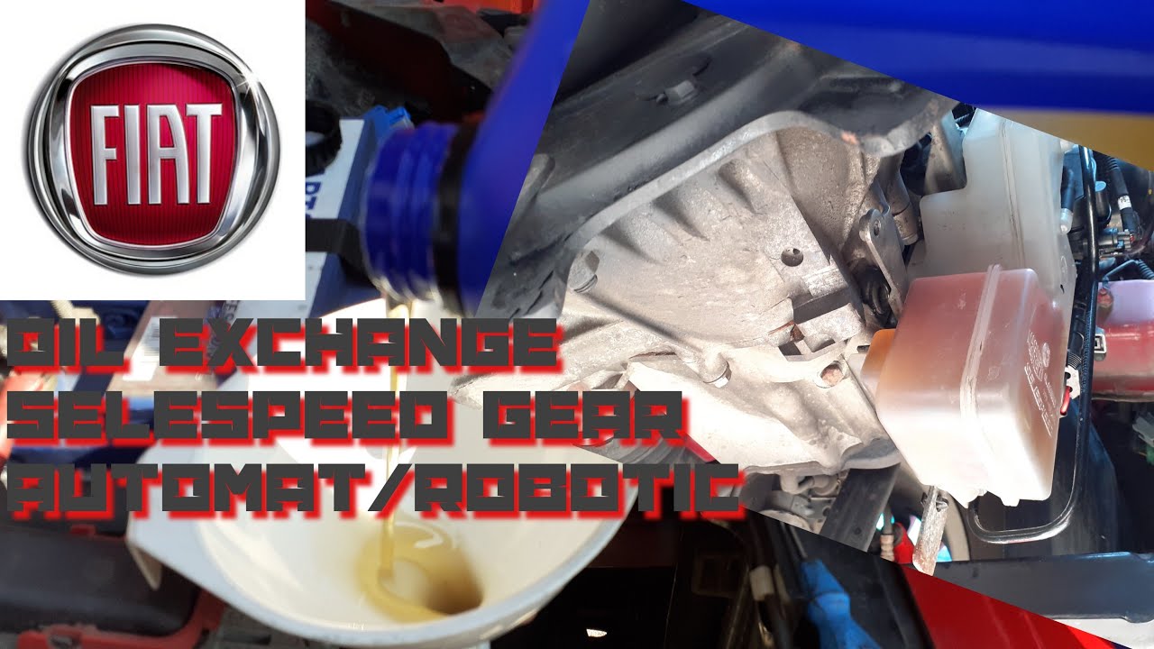 Fiat 500 AUTOMAT/Selespeed - výměna oleje v převodovce. Skvělý a ...