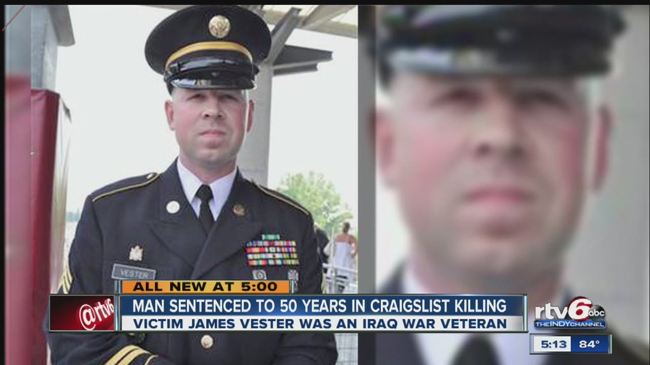 Man gets 50 years for killing Iraq War veteran - YouTube