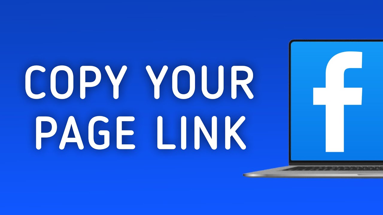 How to Copy Your Page Link in Facebook on PC - YouTube