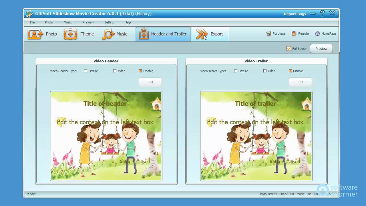 How it works: GiliSoft Slideshow Movie Creator - YouTube