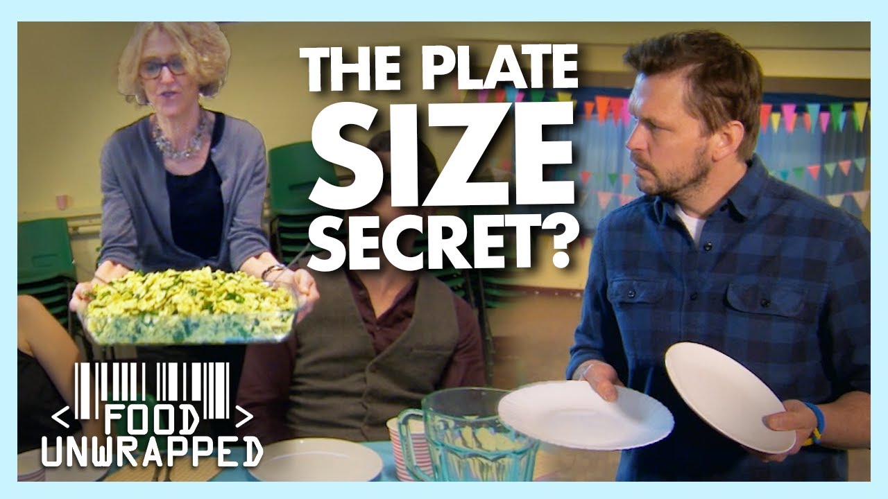 Can Smaller Plates Trick our Appetites? (Experiment) | Food Unwrapped ...