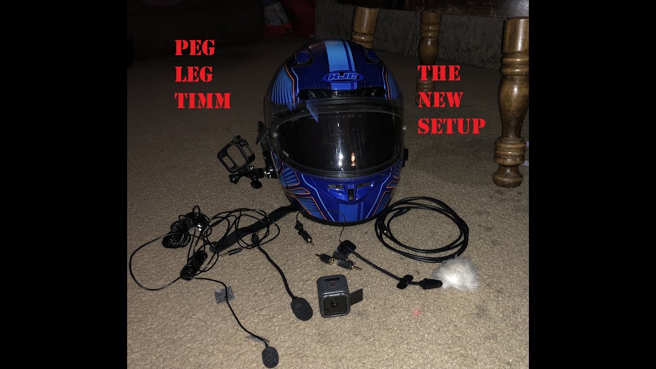 Finally!! New helmet setup - YouTube
