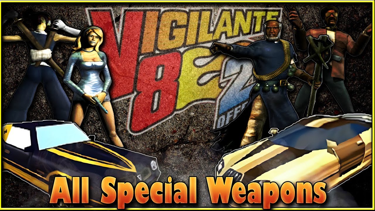 💥Vigilante 8: Second Offense - All Special Weapons - YouTube