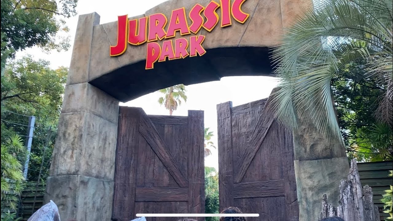Welcome to Jurassic Park Japan The Ride at Universal Studios Osaka POV ...