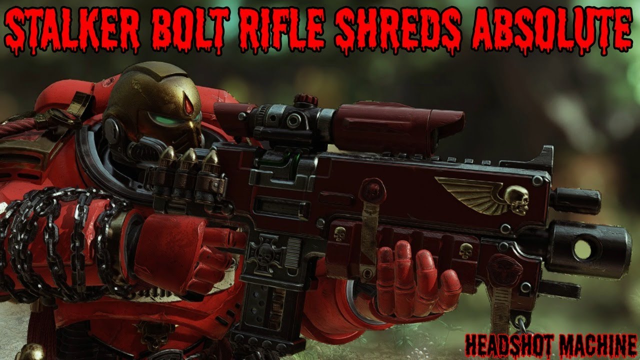 Space Marine 2 – Stalker Bolt Rifle DESTROYS Absolute Difficulty ...