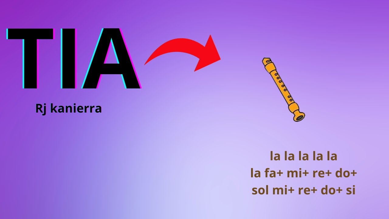 comment jouer tia (rj kanierra) à la flute - YouTube
